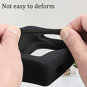 [2 Pack] Foam Windslayer Windscreen Case Compatible with Gopro Hero 12/11/10/9 Black,Windslayer Cover Housing Frame Case Windproof Housing Case for Video Noise Reduction Accessory