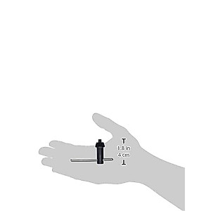 DEWALT DW2301 1/4-Inch and 3/8-Inch Chuck Key with 15/64-Inch Pilot Black