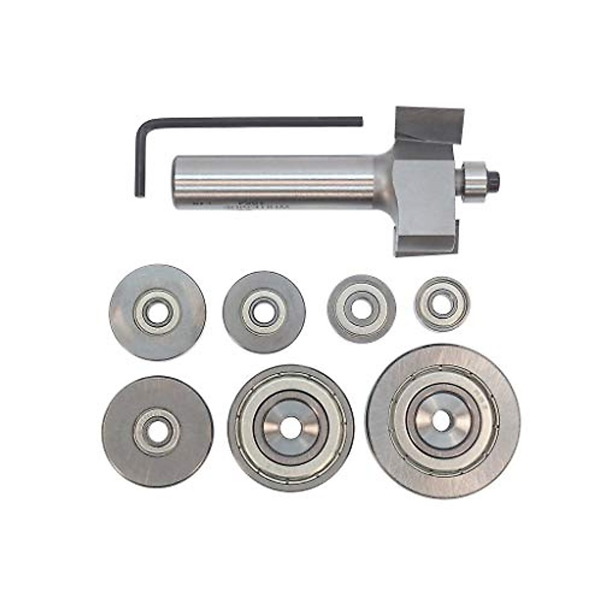 Whiteside Router Bits 1955 Multi Rabbet Set Carbide Tipped 1-3/8-Inch Large Diameter and 1/2-Inch Cutting Length