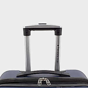 Travelers Club Chicago Hardside Expandable Spinner Luggages, Navy Blue, 5 Piece Set, TCL-77995-410