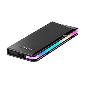 ADATA EC700G Aluminum USB 3 Gen 2 Type-C M.2 2280/2242/2230 PCIe/NVMe/SATA SSD External Portable Enclosure Case Adapter Tool-Less Design (AEC700GU32G2-CGY)