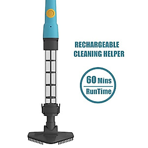 Marcytop Handheld Pool Vacuum, Cordless Rechargeable Stick Pool Cleaner, 4000mAH Battery Capacity, Ideal Pool Vacuum for Above Ground Pools, Hot Tub, Spa, for Sand and Debris