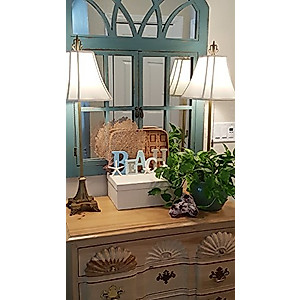 Wooden Beach Word Sign with Trio of Loose Starfish - Tropical Beach Home Decor