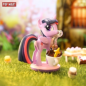 POP MART My Little Pony Leisure Afternoon Blind Box Figures, Random Design Mystery Toys for Modern Home Decor, Collectible Toy Set for Desk Accessories, 1PC