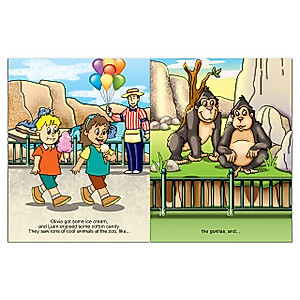 Personalized Children’s Zoo Adventure Storybook – Customize with Child’s Name, Hair Color, Gender, and Ethnicity | 28-Page 8.5” x 11” Paperback by First Time Books