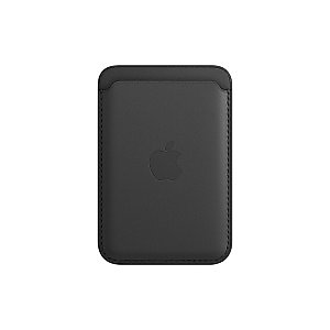 Apple Leather Wallet with MagSafe (for iPhone) - Black (Previous Version, Without Find My)