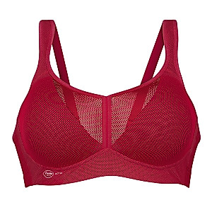 Anita Women's Active Air Control Wire Free Sports Bra, 5544, Lipstick, 36F