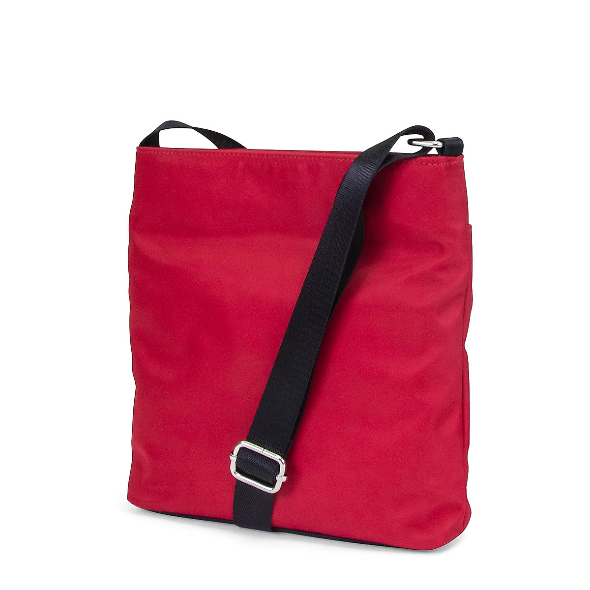 Nautica Diver Nylon Small Women's Crossbody Bag Purse with Adjustable Shoulder Strap, Red