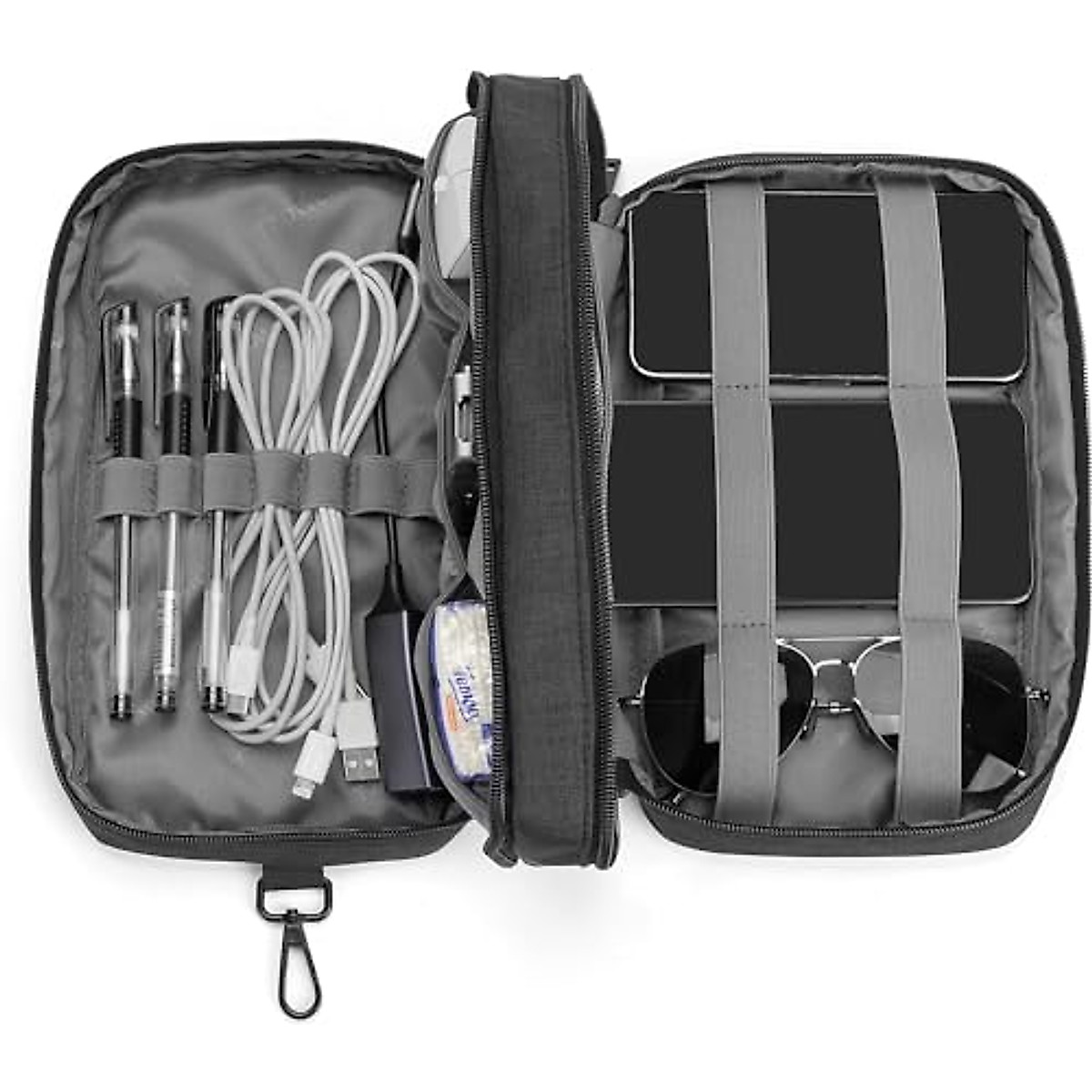 Tzowla Laptop Backpack for Men Women,Travel Work Security Anti Theft Water Resistant Durable Computer Bookbags with USB Charging Port,Gifts, Fit 14.3/15.6 inch Accessories