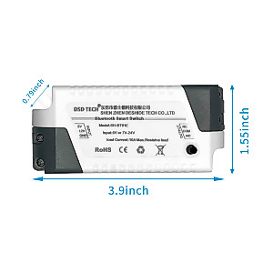 DSD TECH SH-BT01E Bluetooth Relay for iPhone and Android