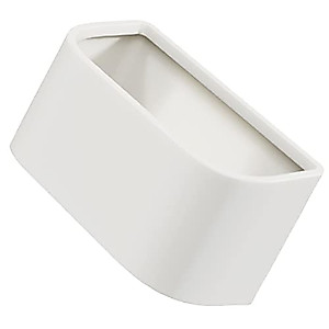 Veemoon Garbage Cans for Kitchen Trash Cabinet Wall Hanging Bathroom Garbage Can Punch Free Small Trash Can Plastic Waste Basket for Rv Office Bedroom Dorm Kitchen Trash Cans