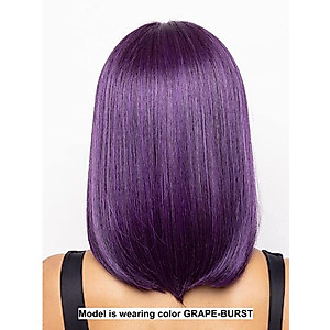 Bundle - 5 Items: Mod Sleek by Rene Paris, Christy's Wigs Q & A Booklet, 2oz Travel Size Wig Shampoo, HD Smooth and Wide Tooth Comb - Color: Polar Sky