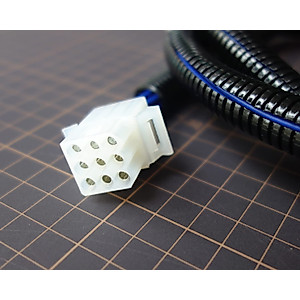 Anyqinsog 9-Pin Connector Extension Cable Harness Compatible with Boss/Curtis Straight & VEE Blade and Meyer EZ Vector V Plow (V66) Handheld & Joystick Controller