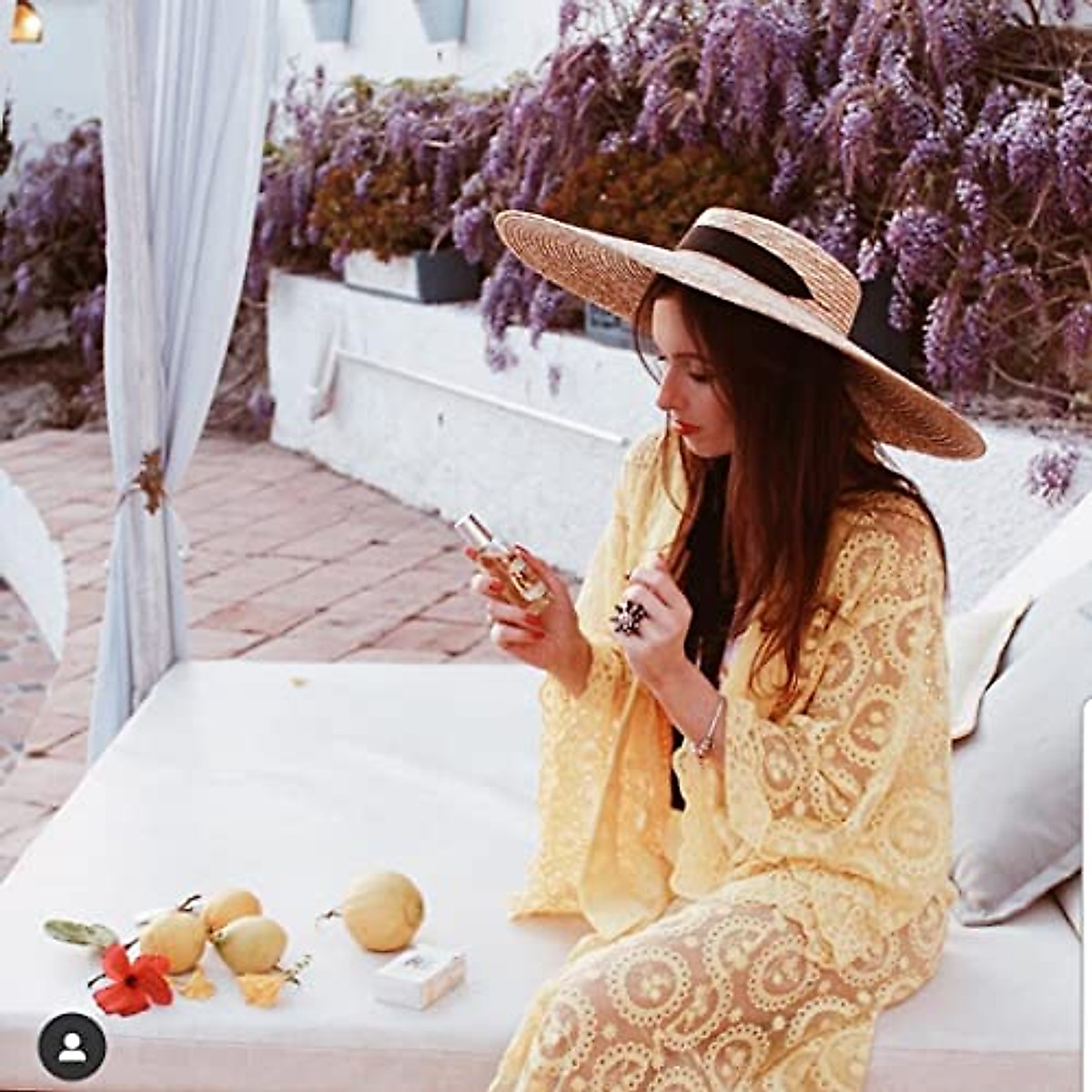 Un Air d'Antan Rose Perfume for Women - Rose Perfume Travel Size Perfume for Women - Premium Women's Fragrances & Womens Perfume - French Gift Idea - Perfumes for Women - Eau de Parfum Women