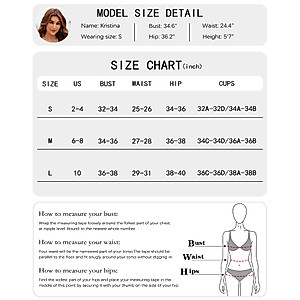 Honlyps Womens Brazilian Thong Sexy Bikini Sets Cheeky 2 Piece High Cut Swimsuit Bottoms Strapless Bandeau Bathing Suit Tops Black