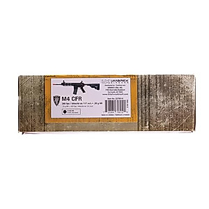 Elite Force M4 AEG Automatic 6mm BB Rifle Airsoft Gun, CFR, Black