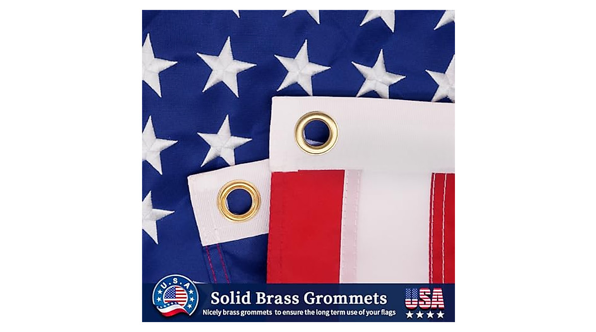 Jetlifee 3x5 Outdoor American Flag - Durable & Weather-Resistant