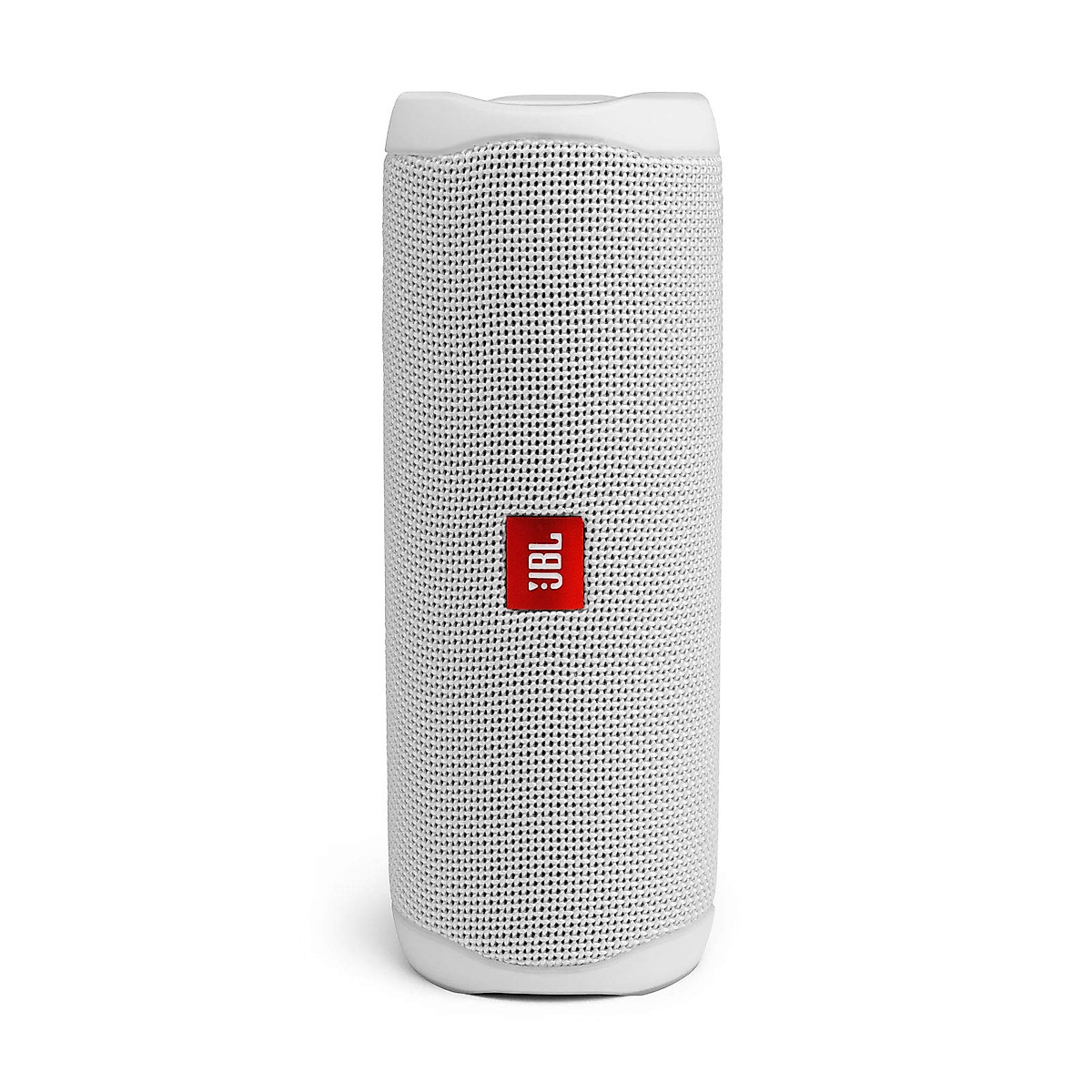 JBL Flip 5 Waterproof Portable Wireless Bluetooth Speaker Bundle with divvi! Protective Hardshell Case - White
