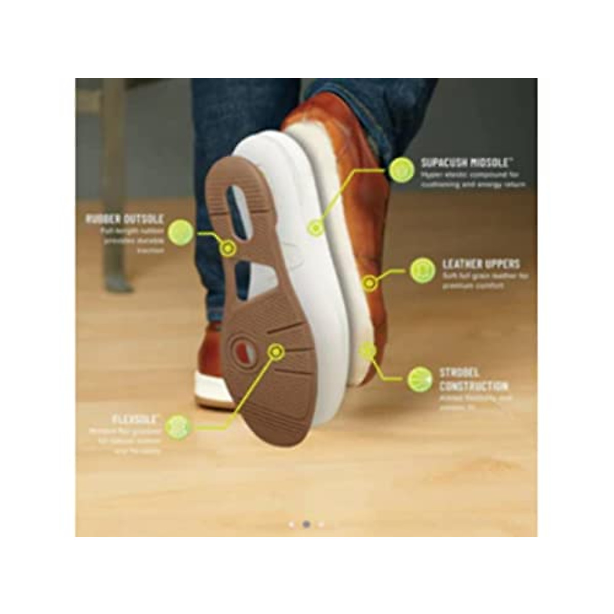 Florsheim Men's, Crossover Sneaker Cognac 14 M