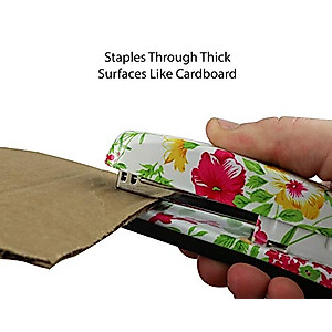 VIBRANZ-LAB Staplers Office Stapler Heavy Duty Stapler Cute Stapler Office Supplies for Desk Stapler Standard Pretty Accessory Commercial Business Decorative Full Desktop Office Hand Stapler Small