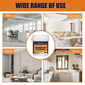 Drywall Repair Kit Drywall Hole Repair Patch Kits Wall Spackle Repair Paste with 8.5OZ White Wall Repair Putty with Scraper, Wall Surface Hole Fill Quick and Easy Solution (1Pack)