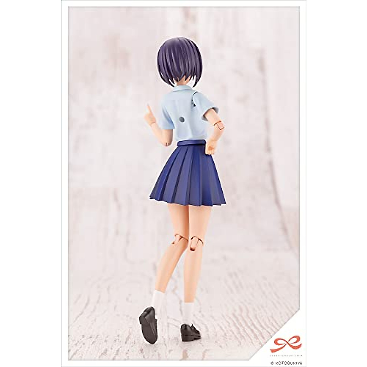 Kotobukiya Sousai Shojo Teien: Koyomi Takanashi (Ryobu High School Summer Clothes) Dreaming Style True Sapphire Plastic Model Kit, Multicolor, (JK026)