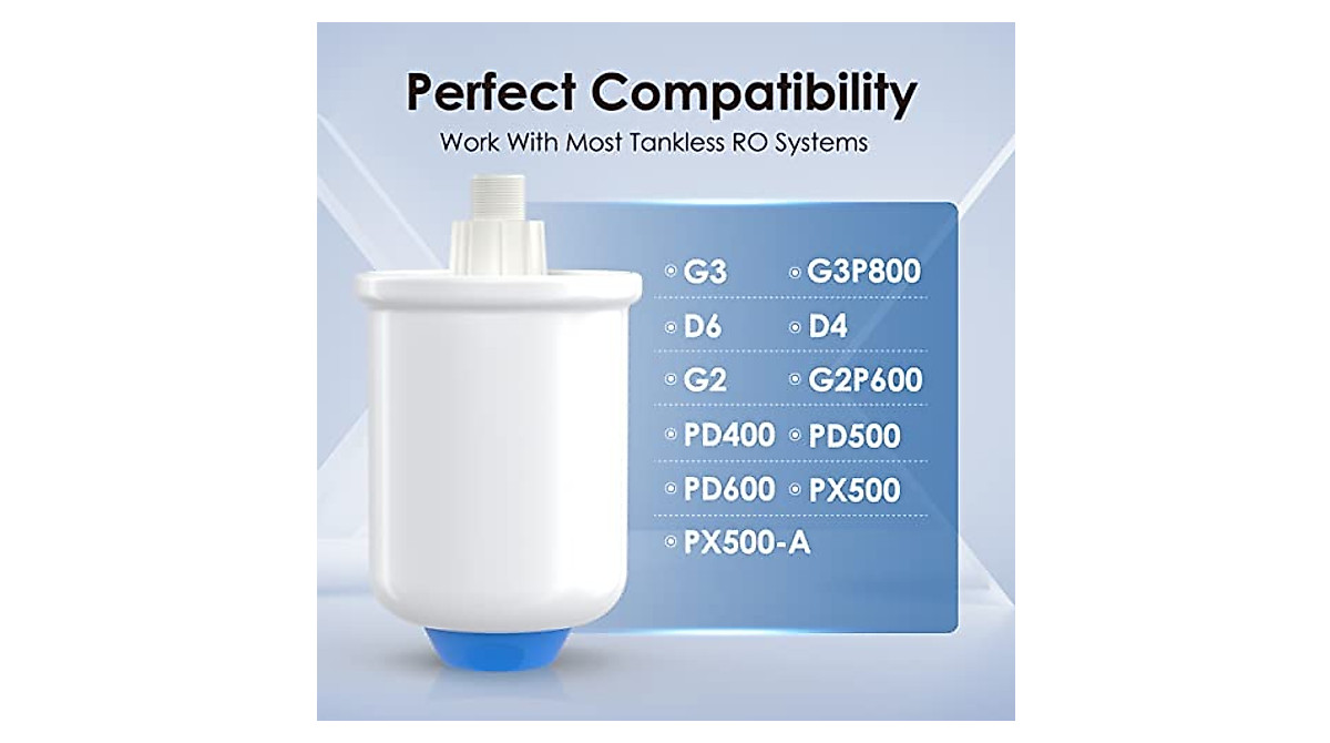Waterdrop PMT Mini Water Pressure Tank for RO Systems