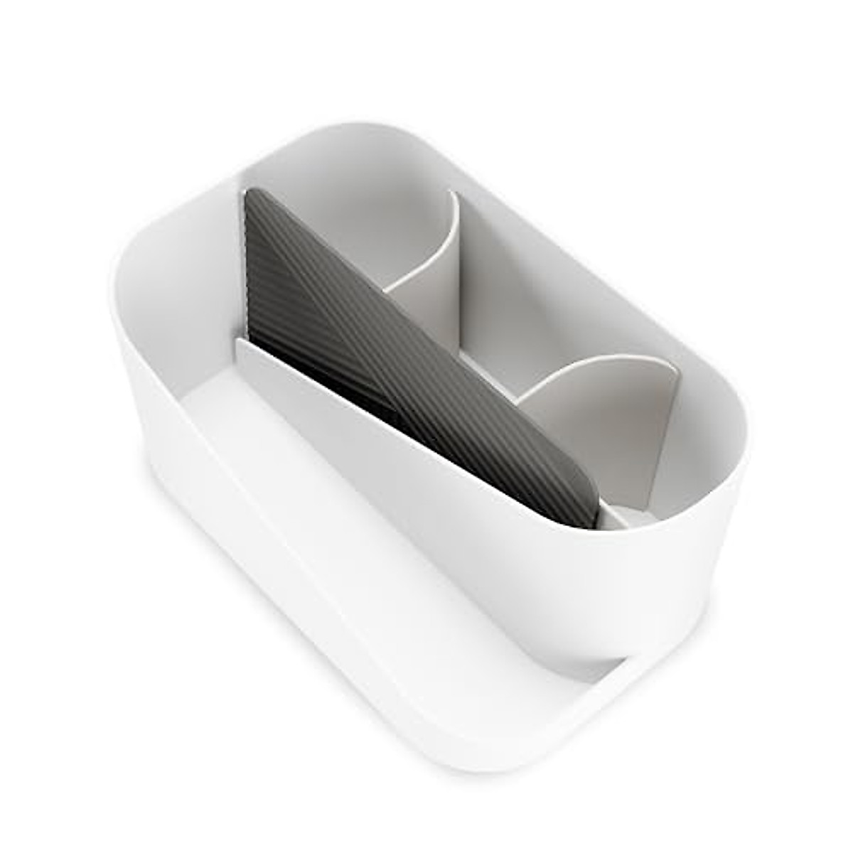 Umbra Glam Cosmetic and Accessory Organizer, Hair Tool, White