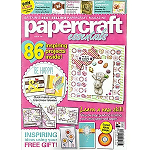 PAPER CRAFT ESSENTIALS MAGAZINE, 2016 ISSUE 129 (86 INSPIRING PROJECTS INSIDE