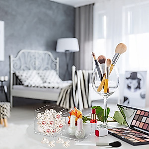 ALMOXVYE 15 Pieces Clear Acrylic Square Cube Boxes, 3 x 3 x 3 lnch Mini Acrylic Box with Lid, Small Plastic Candy Cubes for Jewelry, Coins, Beads, Craft Supplies, Pills Herbs, Sewing