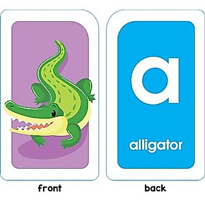 School Zone Get Ready for School Flash Cards: Learn the Alphabet & Numbers Combo Pack, Preschool, Kindergarten, ABCs, Uppercase and Lowercase Letters, Numbers, Counting, and More