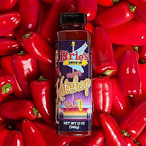 Brie's Drive-In Original Sauces (10oz) (Spicy Ketchup + Burger Secret Sauce)