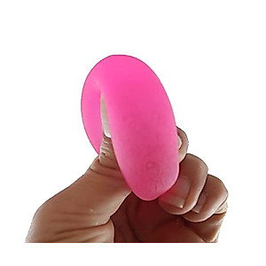 Set of 6 Smaller 1.5" Sugar Balls - Thick Glue/Gel Stretch Ball - Ultra Squishy and Moldable Slow Rise Relaxing Sensory Fidget Stress Toy