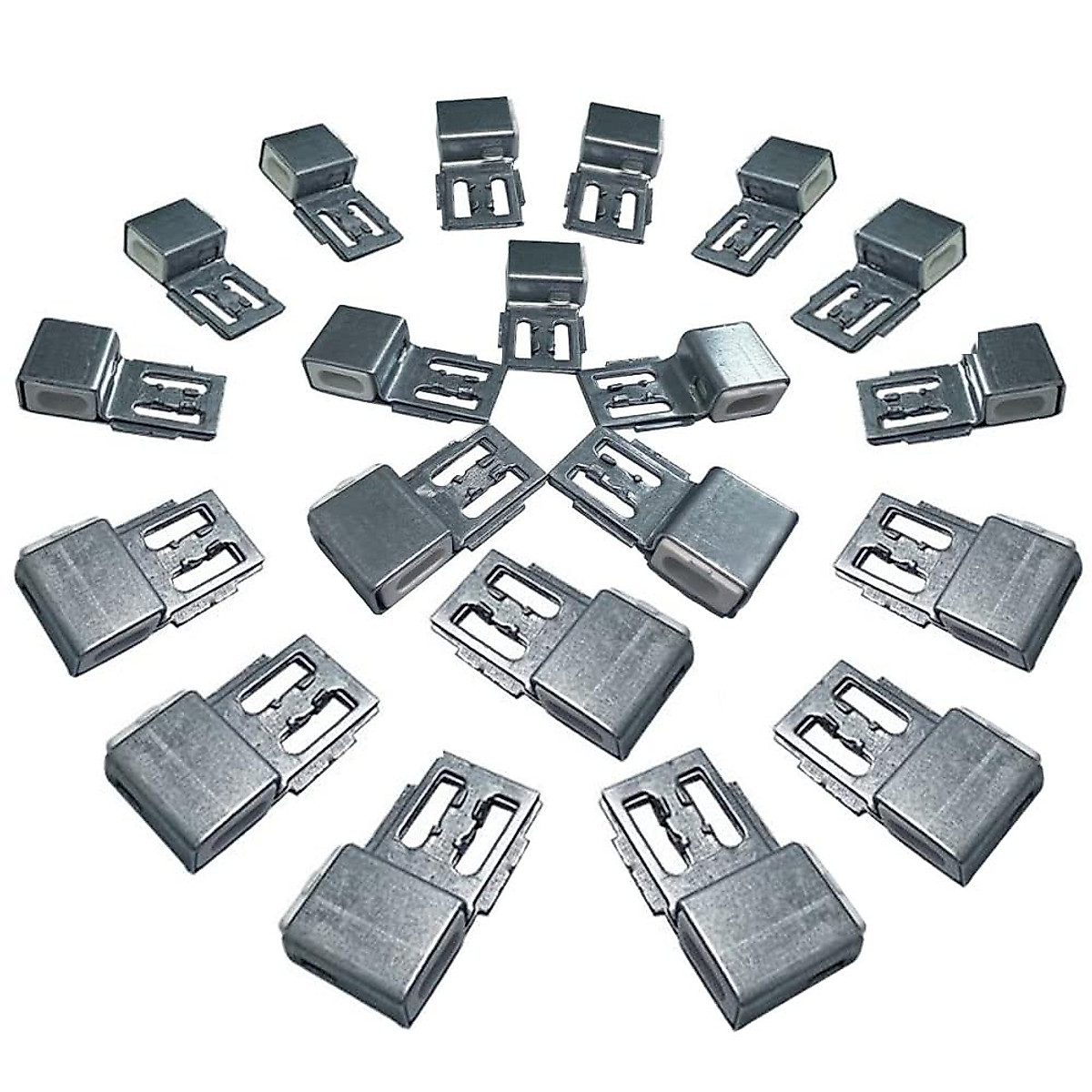 Qinwuwu XXHong Couch Spring Repair Kit Sofa Spring Clips for Sofa Chair Bed Couch Spring Repair Accessories Spring Buckle 20 PCs