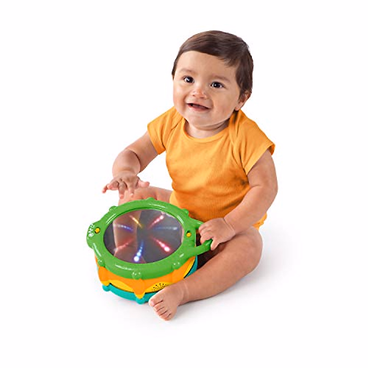 Bright Starts Light & Learn Drum with Melodies, Ages 3 Months +