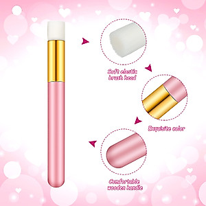 3 Pieces USB Mini Portable Fans Rechargeable Electric Handheld Air Conditioning Lash Shampoo Brushes Nose Blackhead Facial Cleaning Brush Plastic Wash Bottle (Pink)