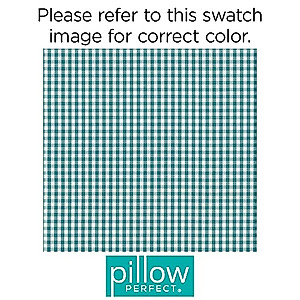 Pillow Perfect Outdoor/Indoor Dawson Pewter Chair Pads, 17" x 17.5", Black, 2 Pack