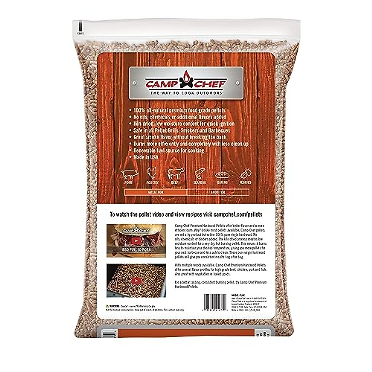 Camp Chef Hickory BBQ Pellets