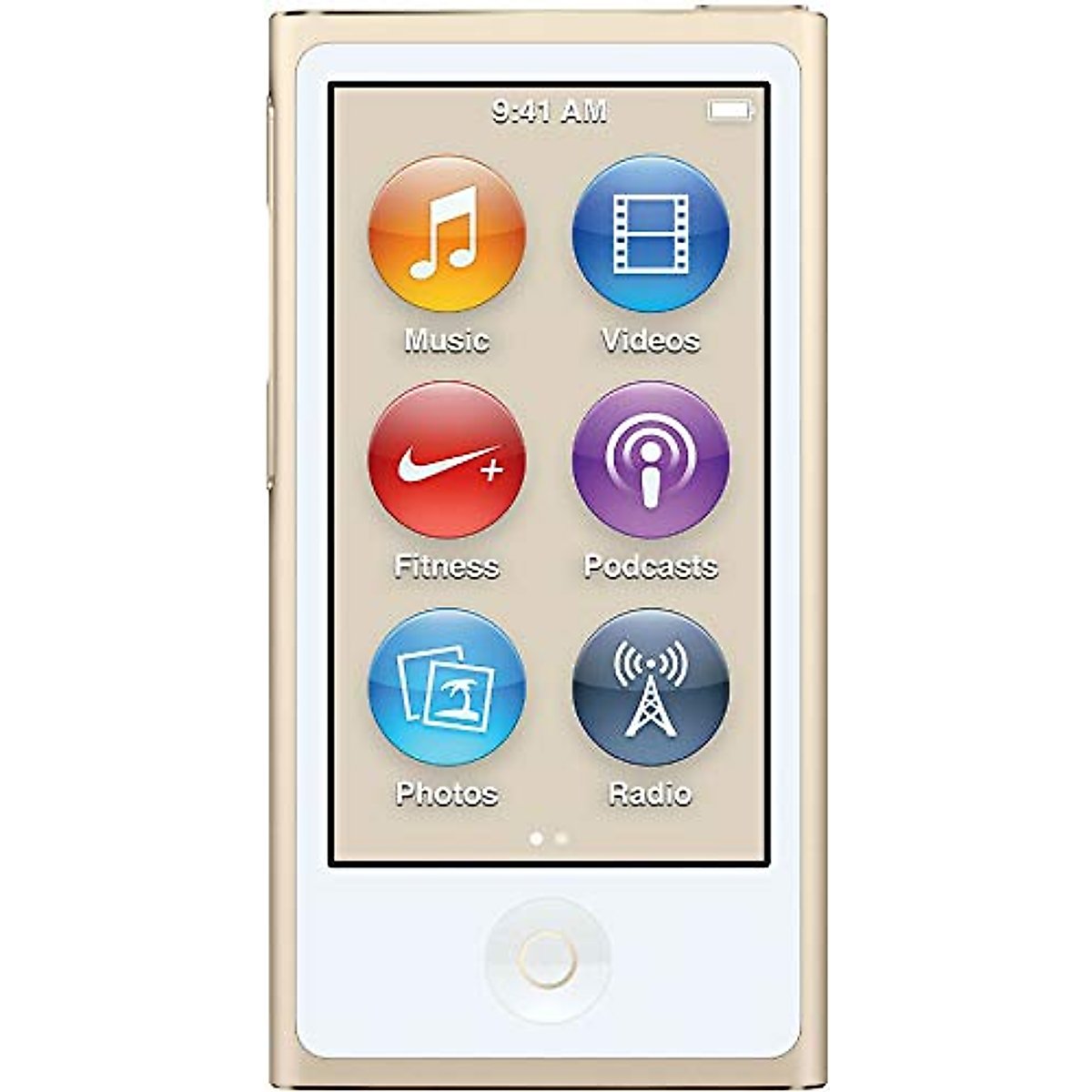 M-Player iPod Nano 7th Generation 16gb Purple (Generic Headset and Charging Cord) Packaged in Plain White Box