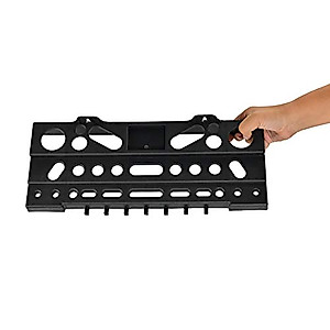 Home-X - Wall Mount Multi Tool Storage Organizer Rack | Perfect for Garage, Shop or Shed