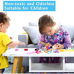 Emooqi Paint Pens, Acrylic Paint Markers 24 Colors Waterproof Pen Set for Rock Painting DIY Craft Supplies Ceramic Glass Canvas Mug Metal Wood-2-3mm Medium Tip