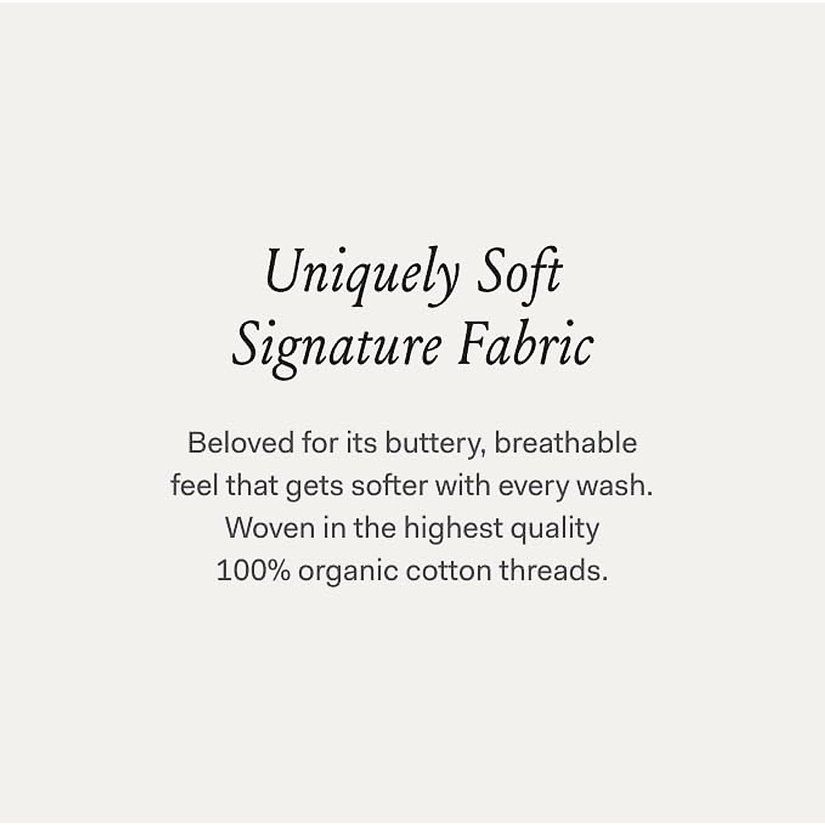 BOLL & BRANCH Signature Embroidered Duvet Set - King/Cal King, White/Stone - Luxury 100% Organic Cotton - 1 Duvet Cover, 2 Shams - Hidden Closures