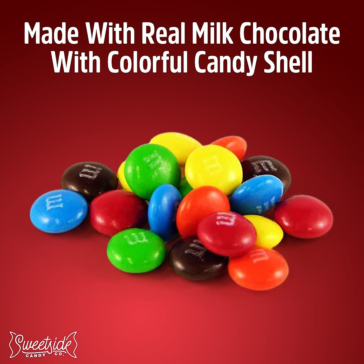 M&M's Milk Chocolate Bundle - 2 Pounds, 70 CT, Fun Mix of Chocolate Treats - Candy Bulk