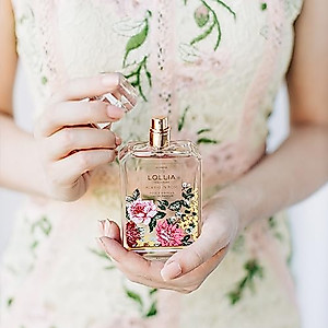 LOLLIA Always in Rose Eau de Parfum, 3.4 fl. oz. - Rose & Hibiscus – Beautifully Captivating Perfume, Women’s Perfume, Eau de Parfum Spray for Women, Women’s Fragrance