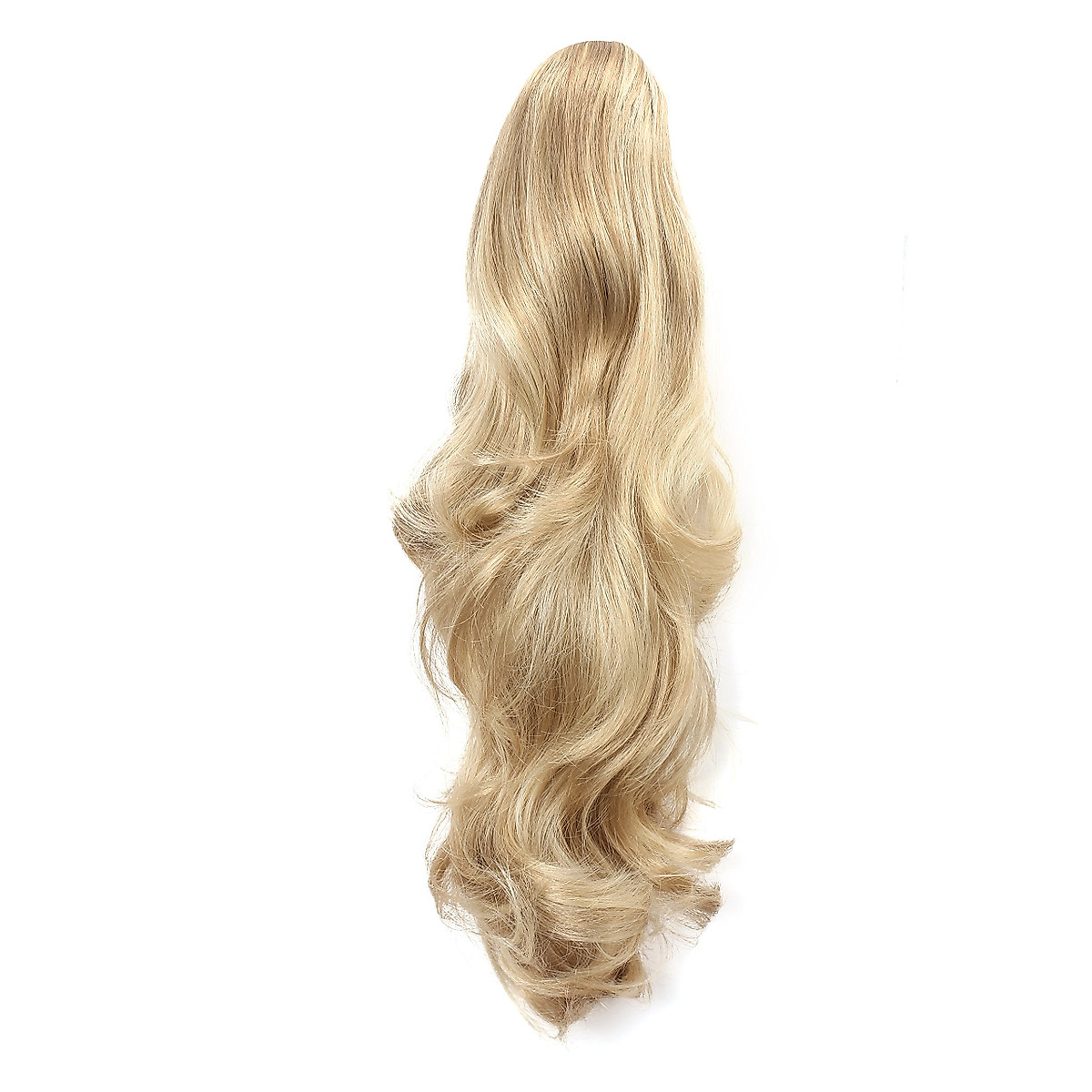 OneDor 20" Curly Synthetic Clip In Claw Drawstring Ponytail Hair Extension Synthetic Hairpiece 190g with a jaw/claw clip (R1488H)