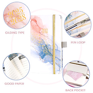 2023-2025 Pocket Planner/Calendar - Monthly Pocket Planner/Calendar 2023-2025, 36 Months from Jan. 2023 to Dec. 2025, 6.3" x 3.7"，Pocket Planner with Pen Hold, Inner Pocket and 63 Notes Pages