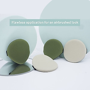 Marx Makeup Sponge, Teardrop Blending Sponge, Latex-Free Foundation Sponge for Liquid, Cream, and Powder, Wet and Dry Dual Use, Powder Puff for All Types of Skin, 7pcs