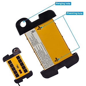 CRST 10-Outlet Heavy Duty Power Strip Surge Protector with 2800 Joules for Garden, Workshop, School, Shop 14AWG 15FT+6FT