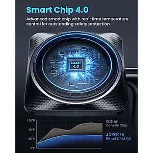 3-in-1 Foldable Charger Stand for MagSafe: JoyGeek Wireless Charging Station for iPhone 15/14/13/12 Pro Max Plus Mini, Magnetic Mag-Safe Dock for Apple Watch Ultra/SE/9/8/7/6/5/4/3/2, Air Pods Pro/3/2