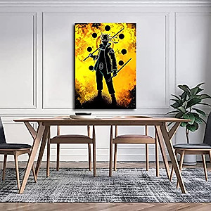 Anime Posters Anime Canvas Wall Art for Room Anime Wall Decor for Bedroom (Naruto 3,12×18 inch-No Framed)